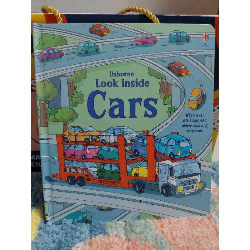 (มือสอง) Usborne look inside : Cars หนังสือภาษาอังกฤษ สำหรับเด็ก ...