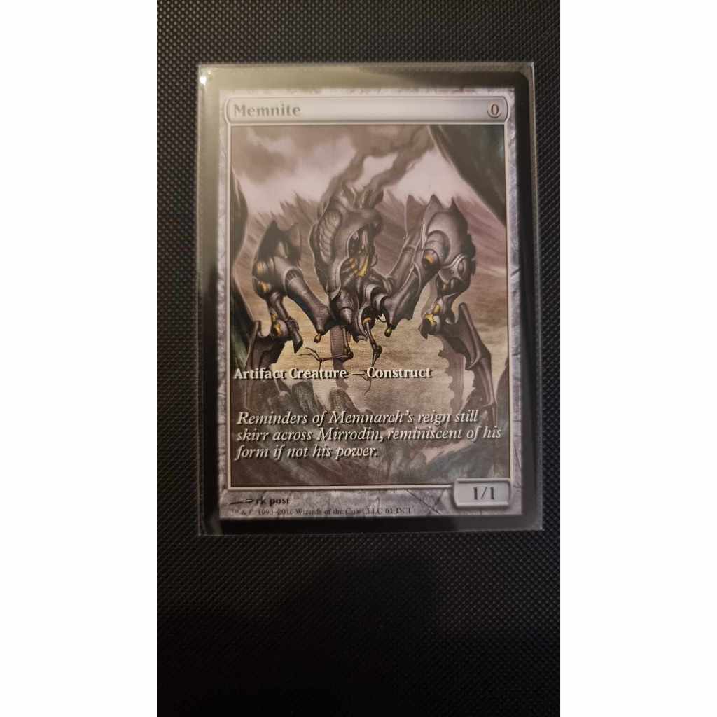 Memnite การ์ด Magic The Gathering ของแท้ จากชุด Scars of Mirrodin, Game ...
