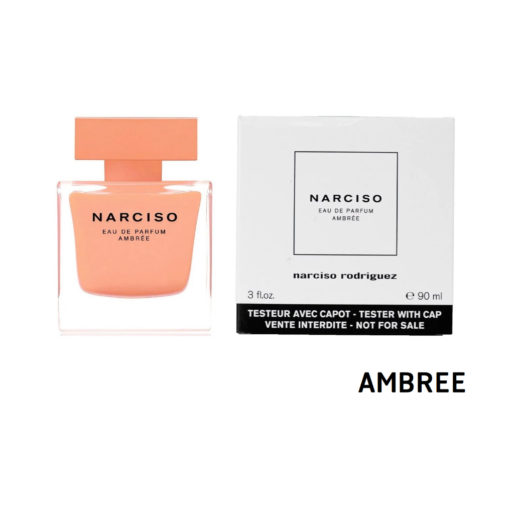 Narciso Rodriguez Eau De Parfum Ambree 90 ml เทสเตอร์ กล่องขาว ป้ายไทย ...