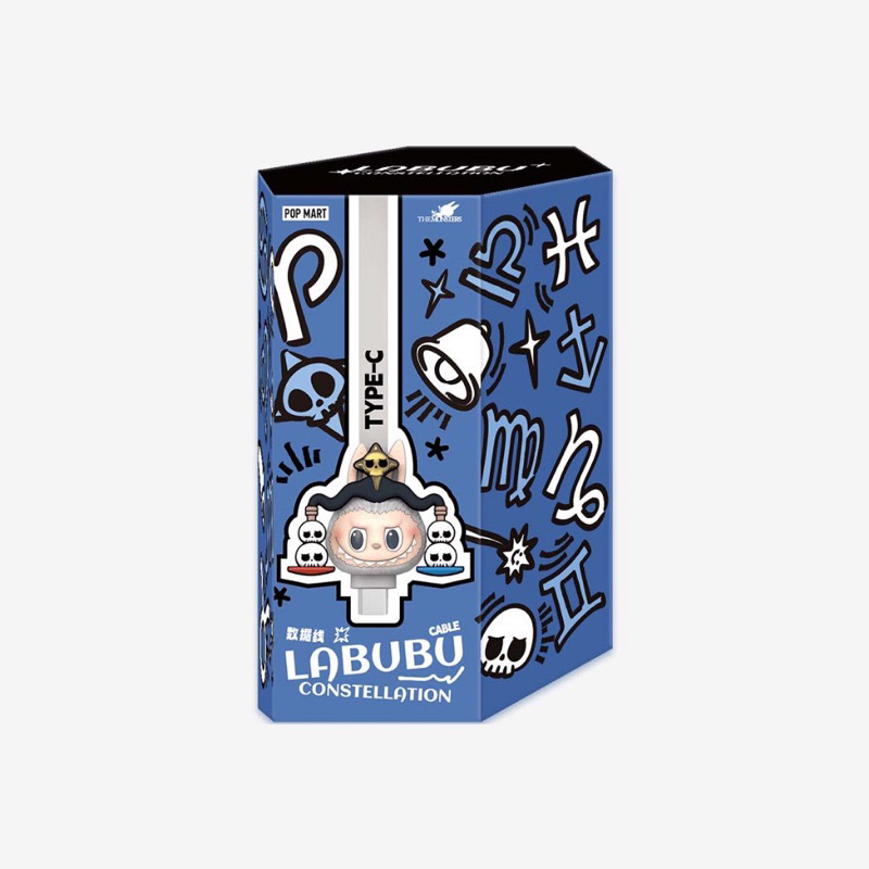 กล่องสุ่ม สายชาร์จ Popmart THE MONSTERS Labubu Constellation Series ...