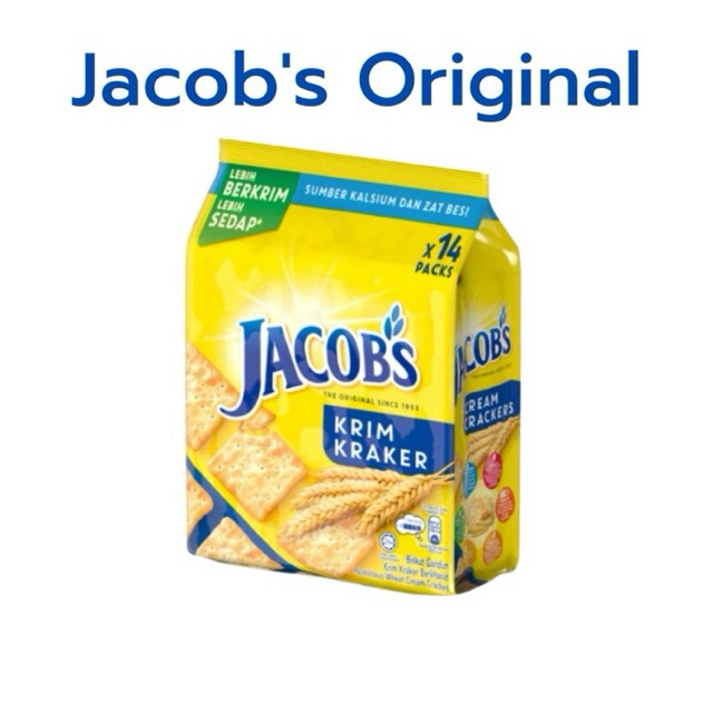 จาค๊อป แคร๊กเกอร์ Jacob’s จาคอปส์ Jacob’s Original Cream Crackers ...