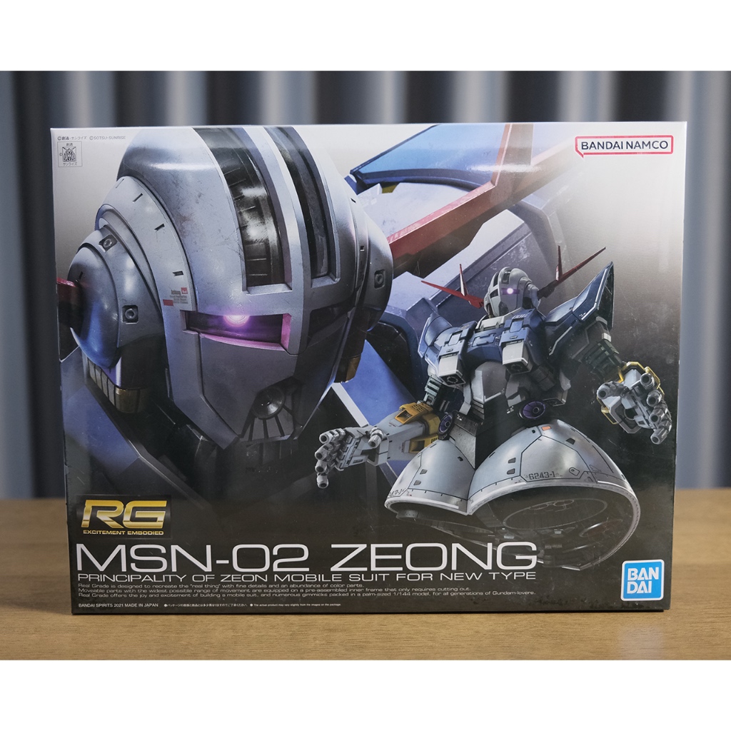 Bandai RG (Real Grade) MSN-02 Zeong | Shopee Thailand