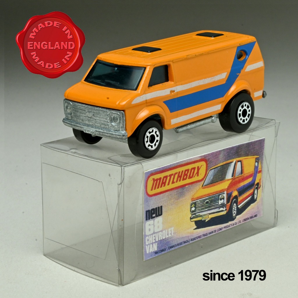 No.2322 โมเดลรถเหล็ก Matchbox Superfast Wheels No.68 Chevrolet Van ผลิต ...