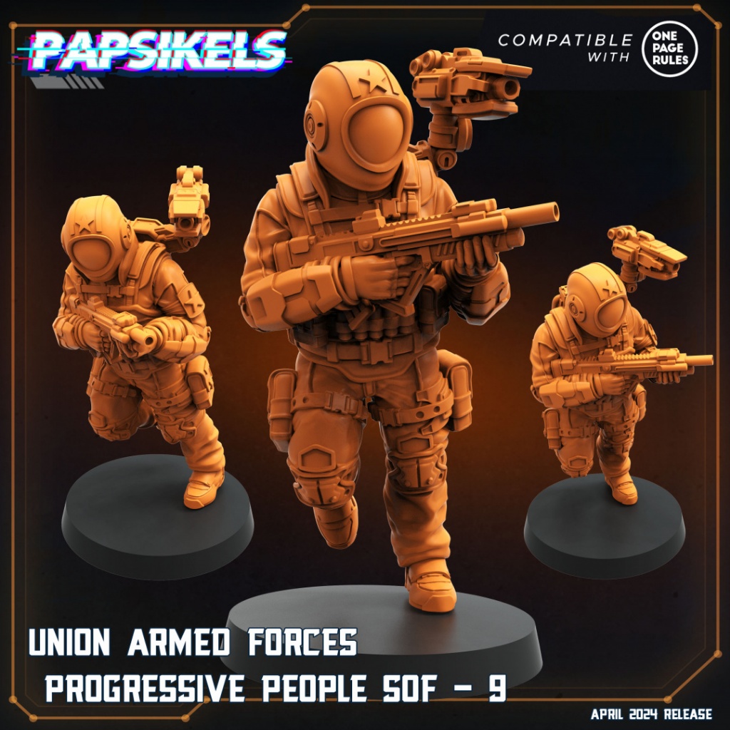 Union Armed Forces Progressive People SOF [9] - Vs Humans - Humanoid ...