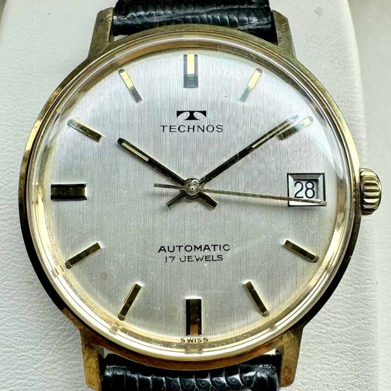 Classic Technos Swiss Made Automatic Date | Shopee Thailand