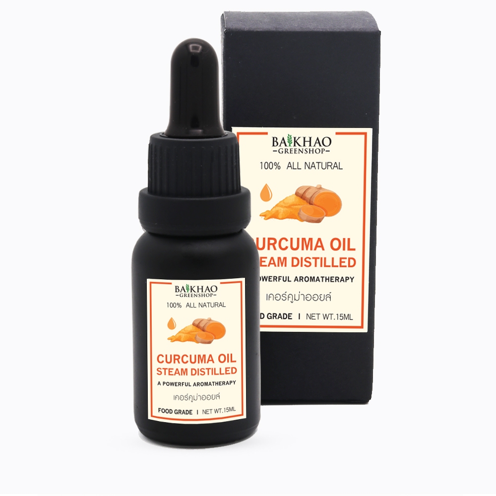 Curcuma Oil Concentrate Undiluted / เคอร์คูม่าออยล์ 100% | Shopee Thailand