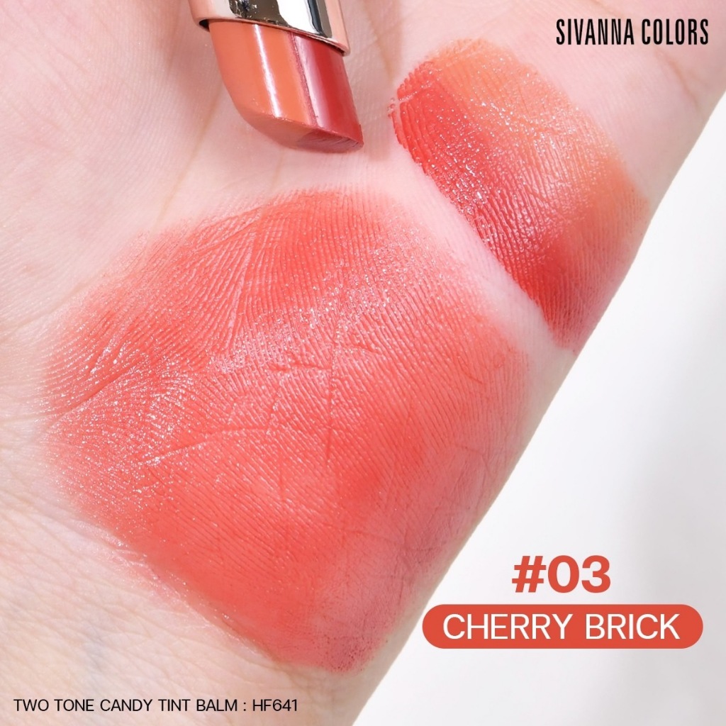 HF641 SIVANNA COLORS TWO TONE CANDY TINT BALMซีเวนน่า คัลเลอร์ส ทู โทน ...