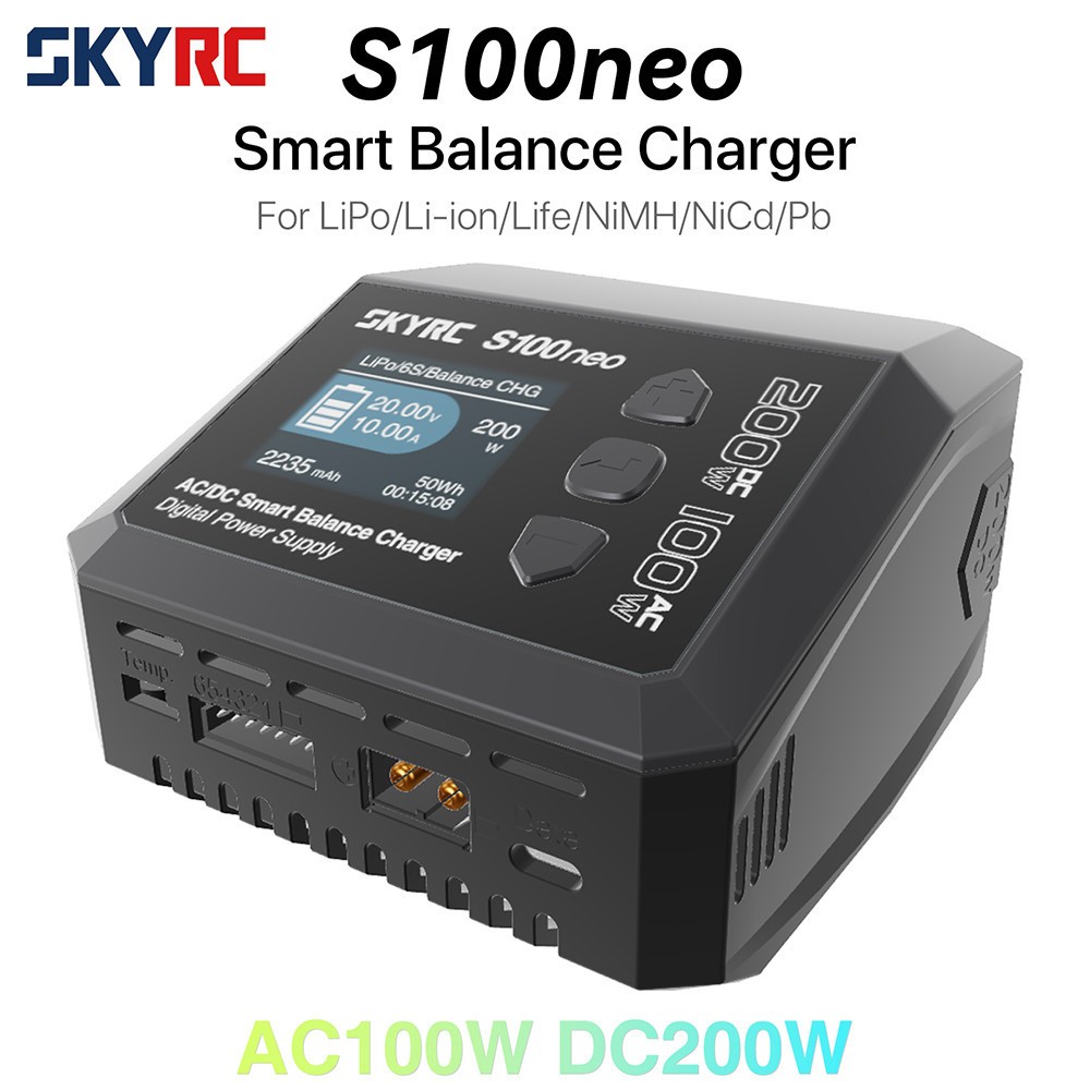 🎉ส่งจากไทย มีรับประกัน🎉SkyRC S100Neo เครื่องชาร์จถ่าน เครื่องชาร์จ ...