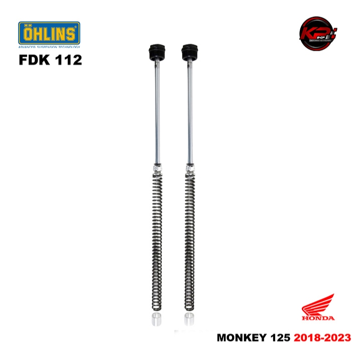 สปริงโช๊คหน้า OHLINS FDK 112 FOR HONDA MONKEY 125 2018-2023 | Shopee ...