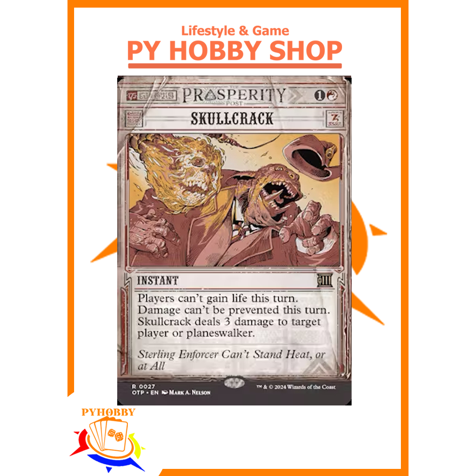 [MTG] Outlaws of Thunder Junction Breaking News: Skullcrack (0027 ...