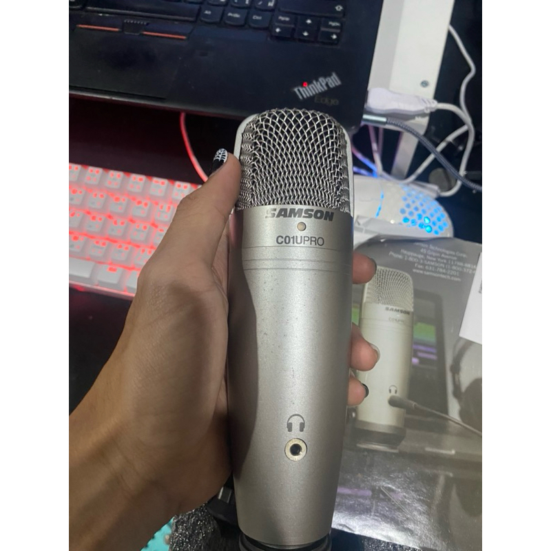 ไมค์คอนเดนเซอร์ samson c01u pro มือสอง | Shopee Thailand