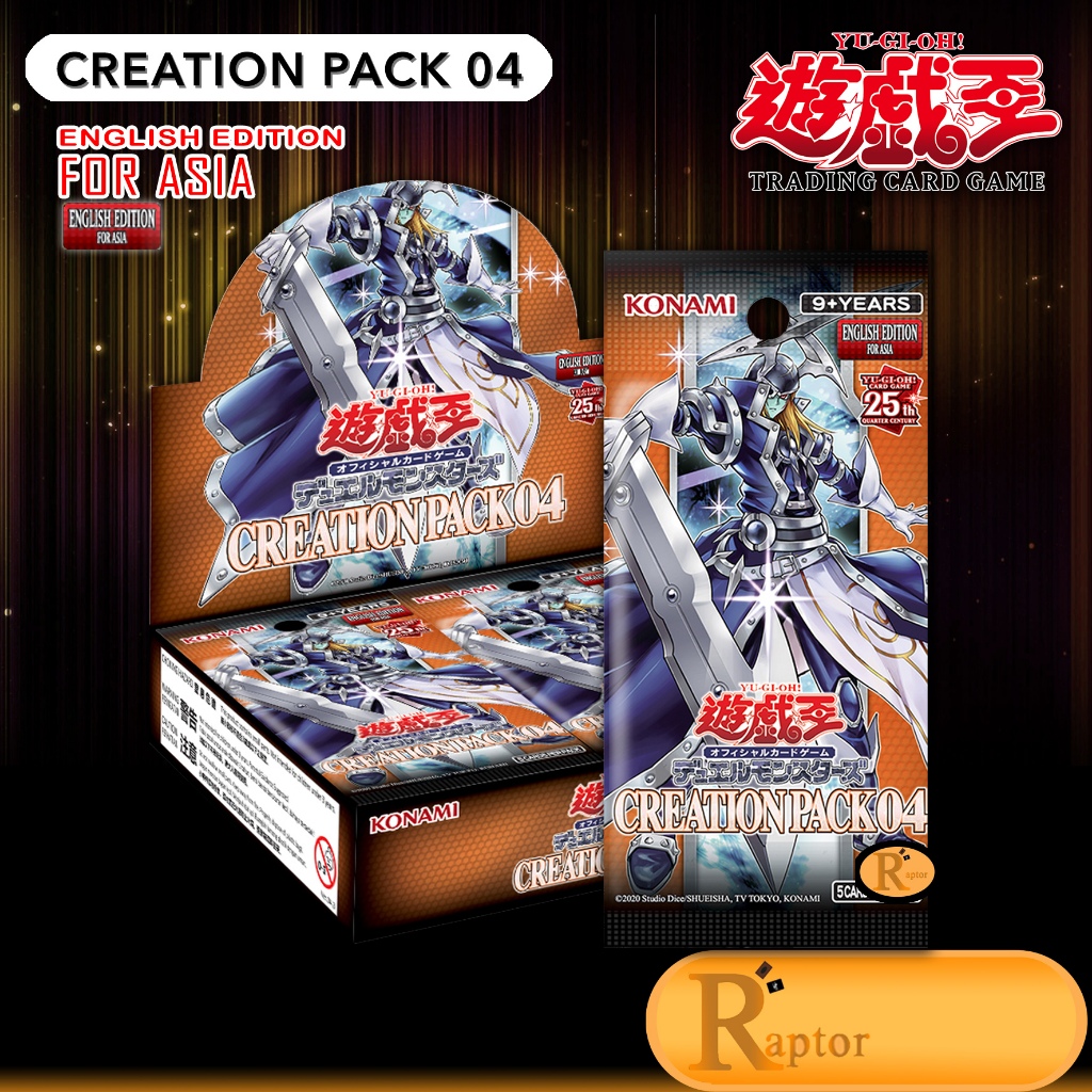 Creation Pack 04 [CR04] [Asian English] (Yu-Gi-Oh! : บูสเตอร์บ็อก ยูกิโอ ลิขสิทธิ์แท้ ภาษา ...
