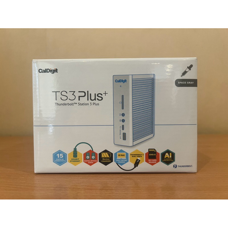 CalDigit TS3 Plus, Thunderbolt 3 Dock, 15 Ports, Space Grey (New ...