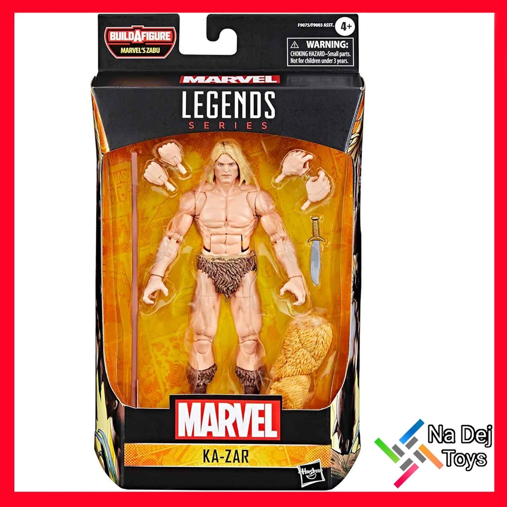 Marvel Legends Ka-Zar (Zabu Wave) 6" Figure มาร์เวล เลเจนด์ส คา-ซาร์ ...