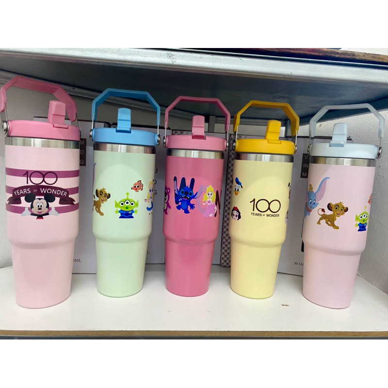 (B08) พร้อมส่ง แก้วน้ำ การ์ตูนดิสนีย์ แก้วเยติ 30 ออนซ์ Disney แก้วน้ำ ...