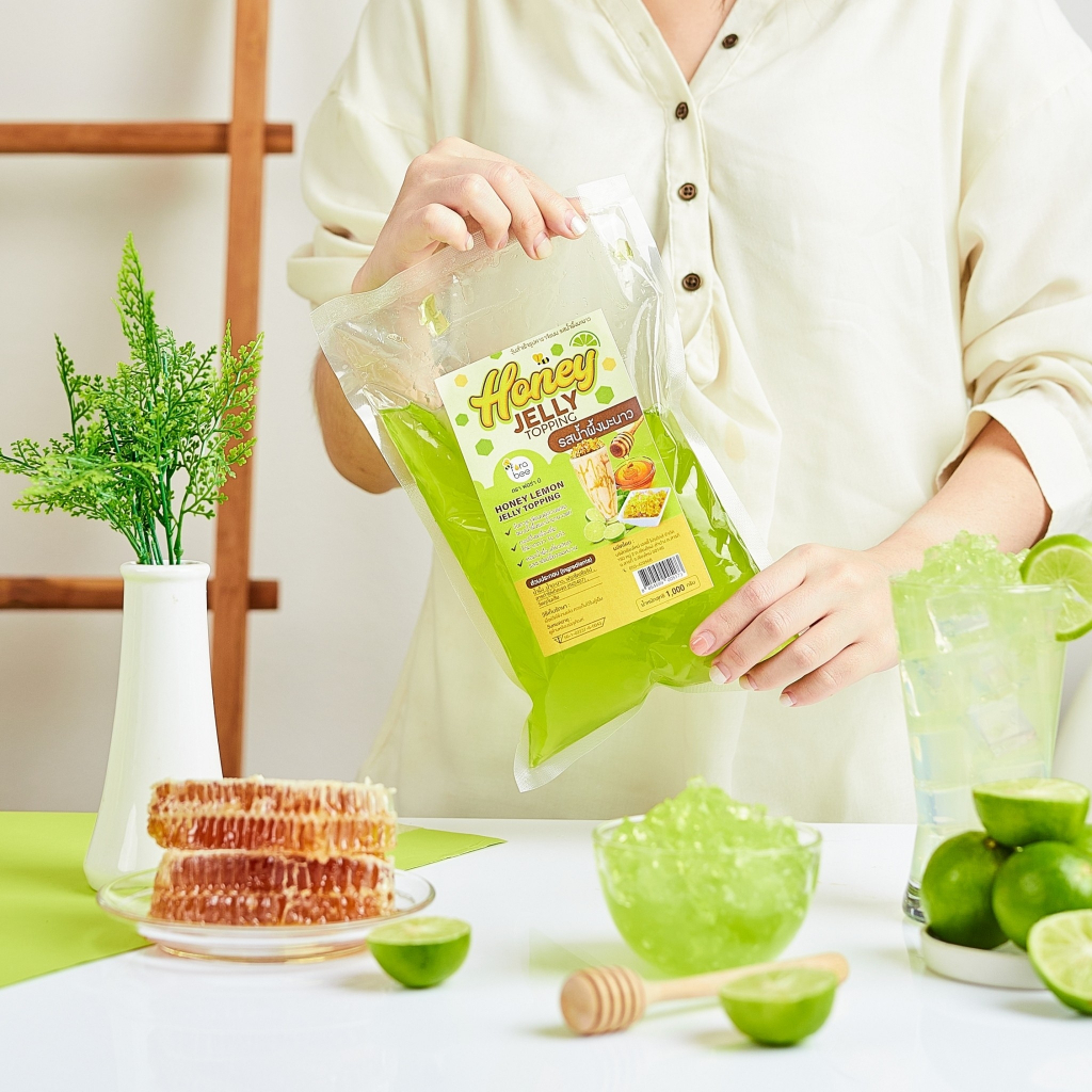 Fora Bee Drinks วุ้นน้ำผึ้งสำเร็จรูปคาราจีแนน รสน้ำผึ้งมะนาว 1,000 กรัม | Shopee Thailand