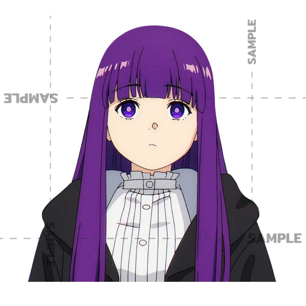 เฟรุน อนิเมะ สติกเกอร์ 2 แผ่น Frieren Anime Fern Stickers อนิเมะ ...