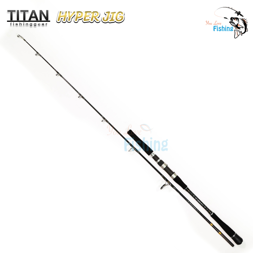 คันจิ้กจากแบรนด์ TITAN รุ่น HYPER JIG ใหม่ล่าสุด ไกด์+รีซีท Fuji 100% ...