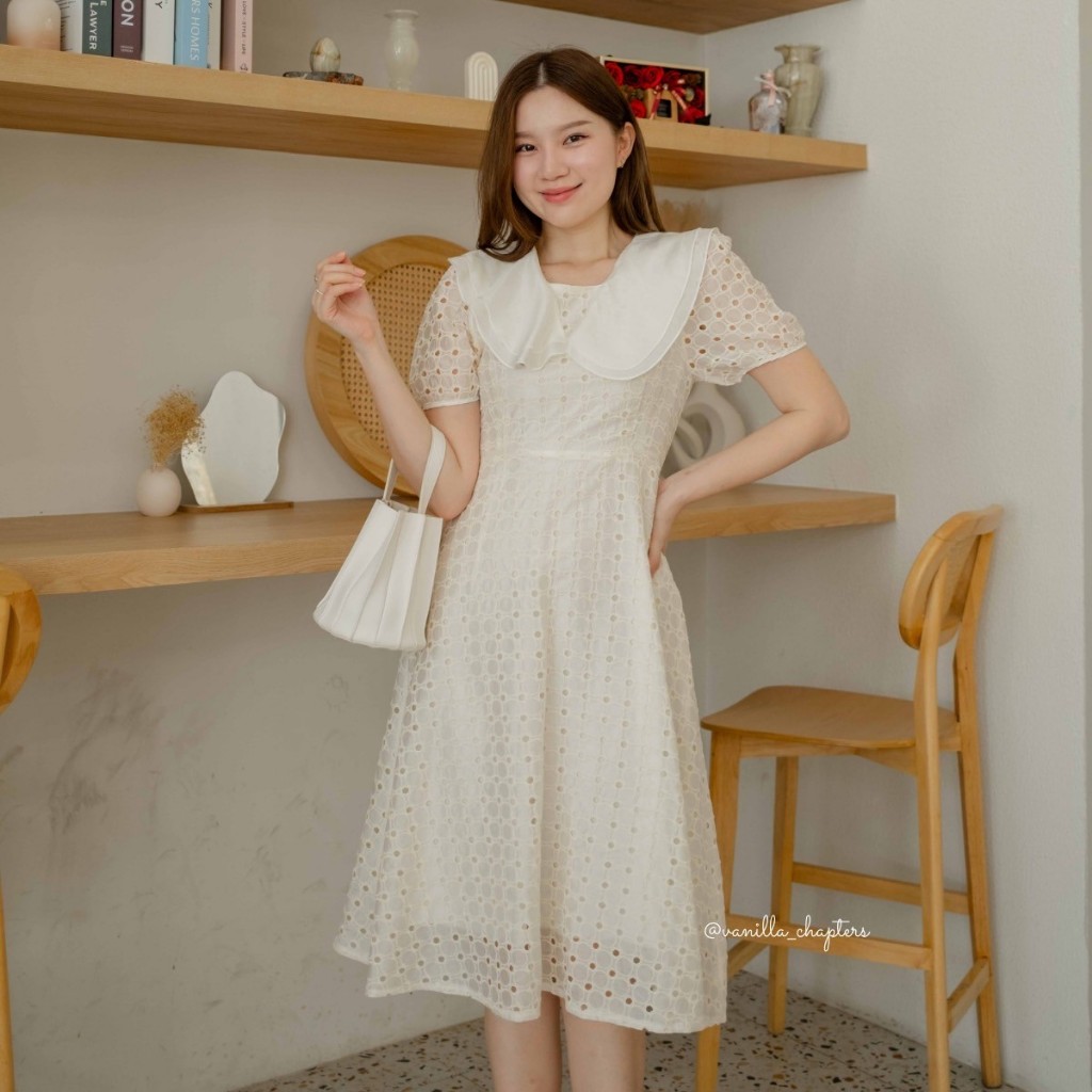 Myra dress (vanilla_chapters) | Shopee Thailand