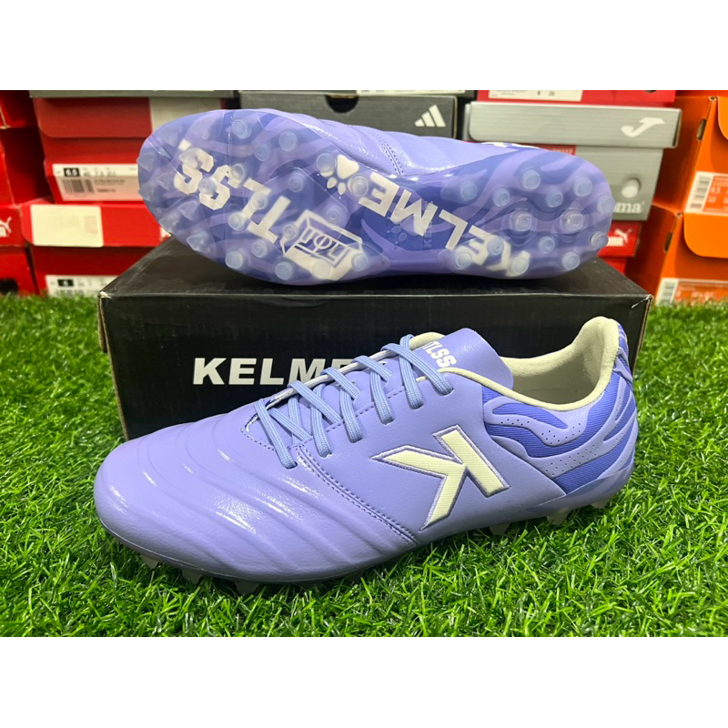 สตั๊ด รองเท้าฟุตบอล Kelme X TLSS MG ตัวท๊อป หนังจิงโจ้ | Shopee Thailand