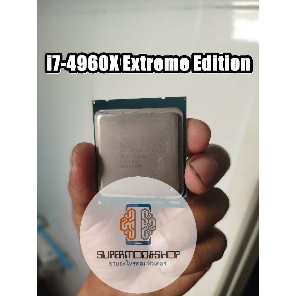 CPU i7-4960X Extreme Edition 6คอร์ 12เทรด [2011][x79] | Shopee Thailand