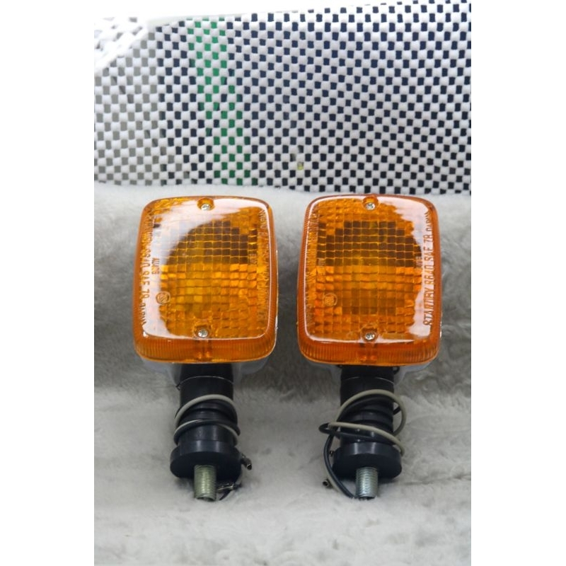 ชุดไฟเลี้ยวGTO หน้า-หลัง Kawasaki gto M1:M2 หลังโครมเมี่ยม แบรน LCK ...