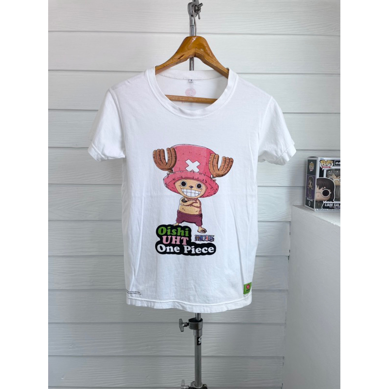 เสื้ออนิเมะญี่ปุ่นมือสอง VINTAGE TONY TONY CHOPPER ONE PIECE X OISHI ...