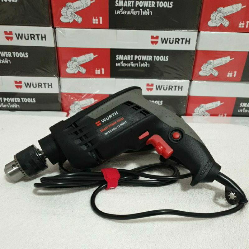 สว่านไฟฟ้า 2 ระบบ WURTH แบรนด์เยอรมัน SMART POWER TOOLS IMPACT DRILL 13 ...