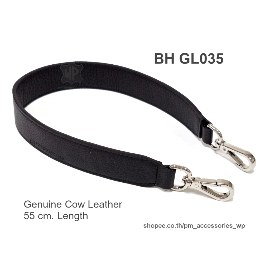 New! BH GL035 สายกระเป๋าหนังวัวแท้ หนังหนานุ่ม สำหรับคล้องแขน/คล้องไหล่ ...