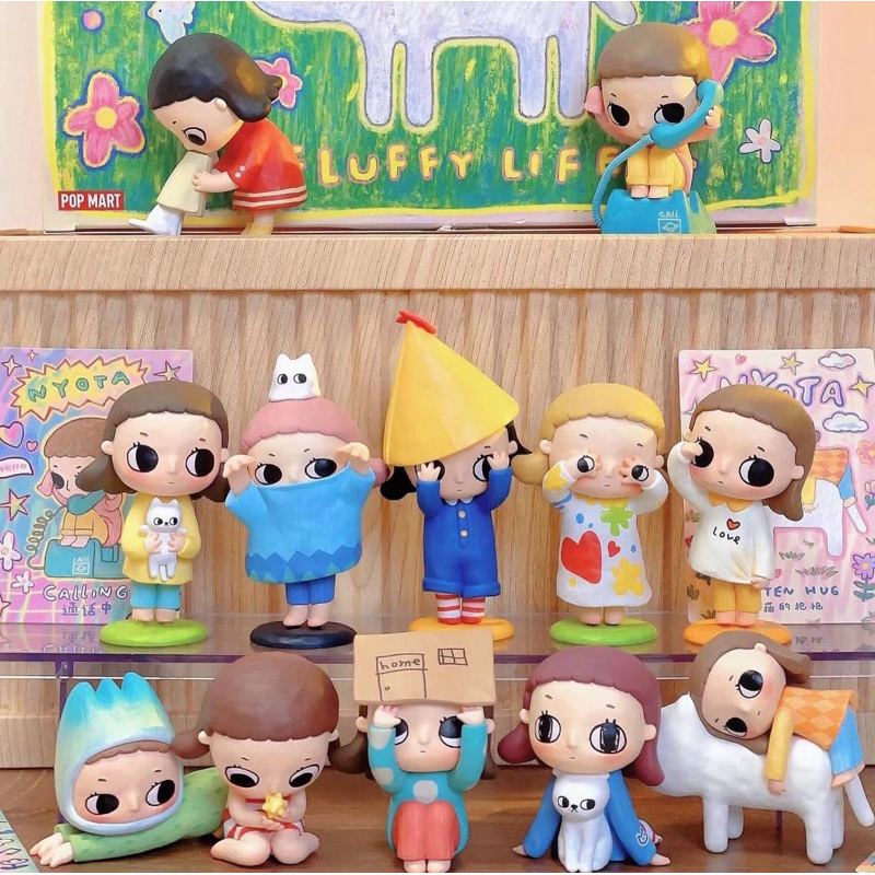 (พร้อมส่ง) POP MART : Nyota's Fluffy Life Series (Set) | Shopee Thailand