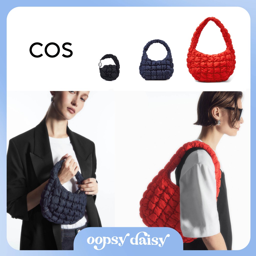 [พร้อมส่งในไทย/ของแท้] COS Quilted Mini / Micro Bag / Nano Bag กระเป๋า ...
