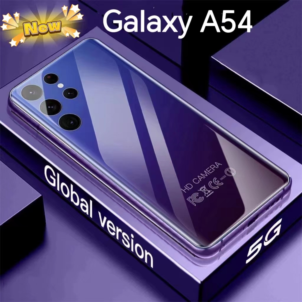 New Galaxy A54สมาร์ทโฟน6.7นิ้ว12GB + 512GBโทรศัพท์มือถือ5000MAh ...