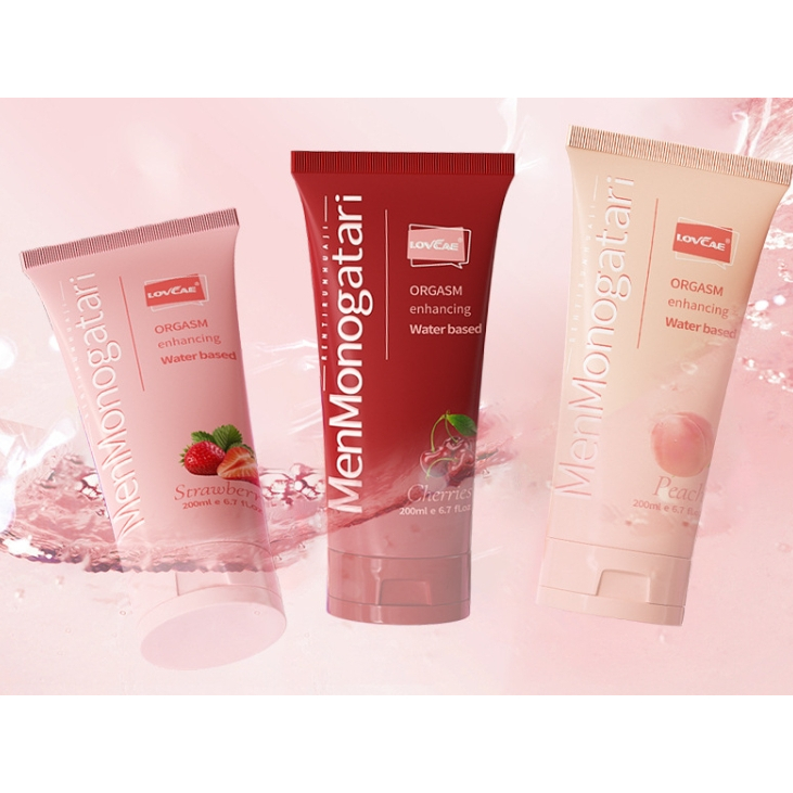 Lovcae menmonogatari strawberry เจลหล่อลื่นสูตรน้ำ เนื้อเจลใส แห้งช้า ...