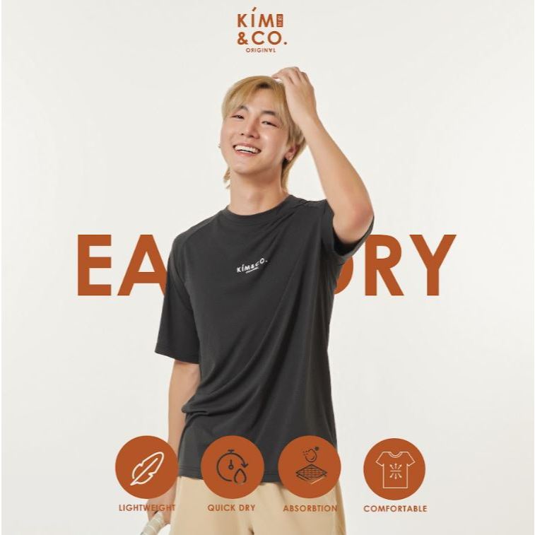 Kim&Co. Original เสื้อยืด Easy dry - KIM&CO. screen รุ่น KCTE002 ...