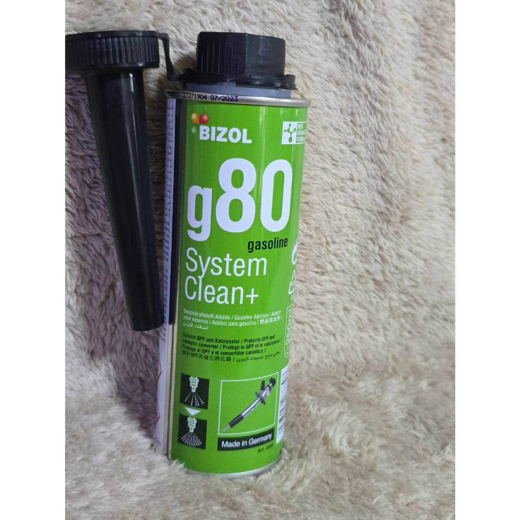 น้ำยาล้างหัวฉีด g80 BIZOL Gasoline System Clean+ g80 | Shopee Thailand