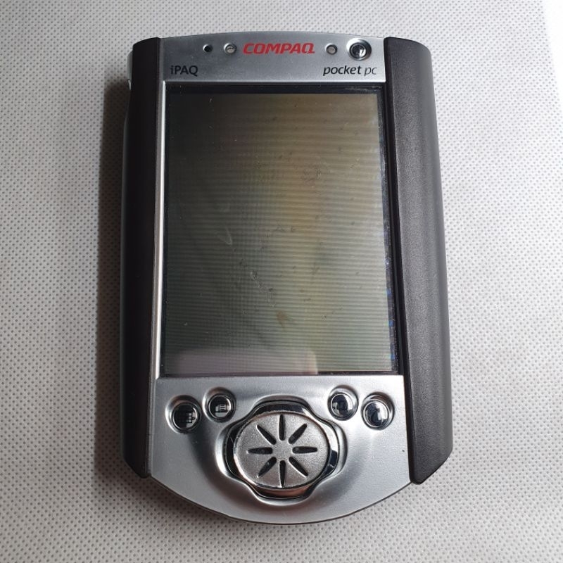 Pocket PC Compaq iPAQ เครื่องสวย แบตเสื่อม จอเป็นเส้น (งานช่าง ...