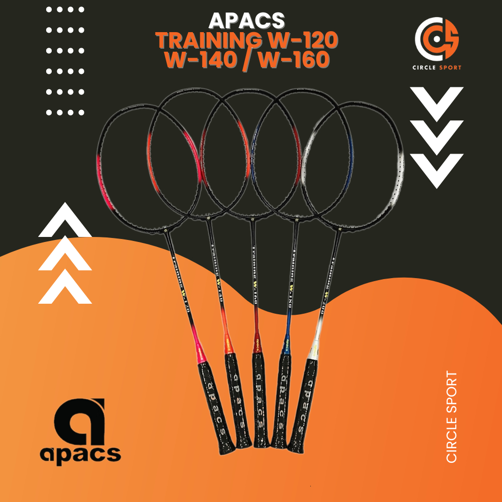 Apacs Training Racket 120g / 140g / 160g / 180g / 200g ไม้แบดมินตัน (สินค้าลิขสิทธิ์แท้ 100% ...