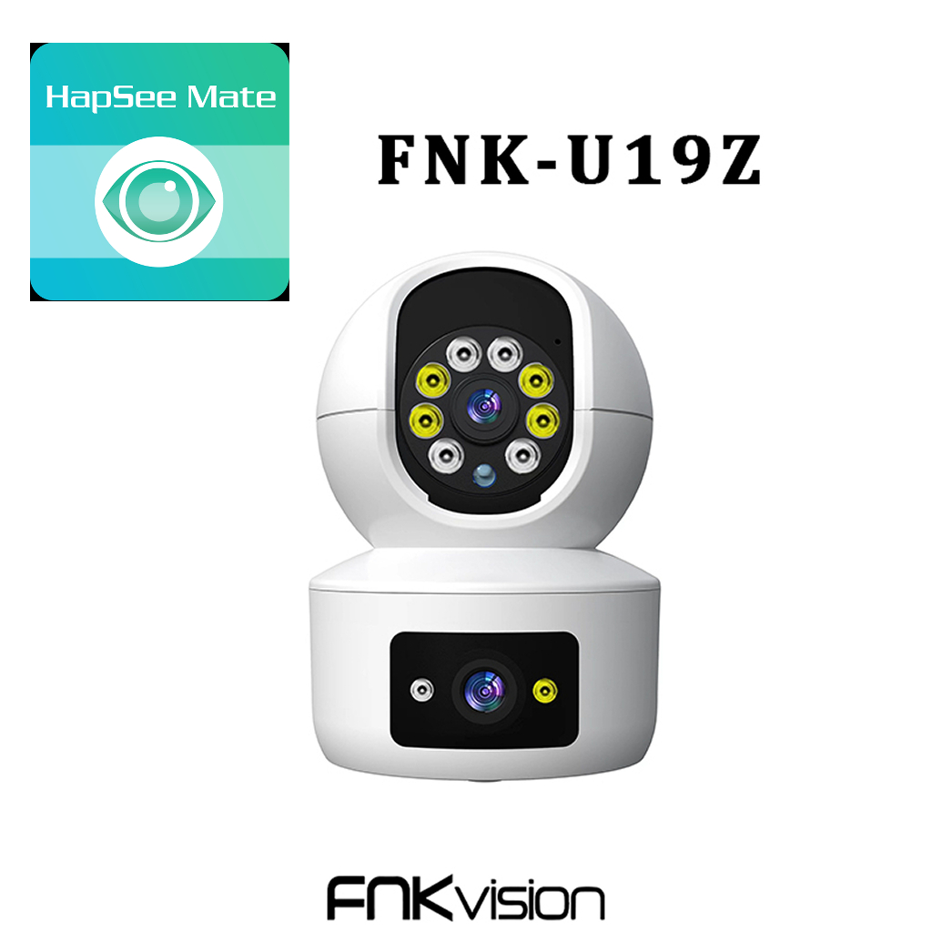 FNK รุ่น U19Z คู่เลนส์ กล้องวงจรปิดไร้สาย IP Camera 5Gwifi full HD 5MP ...