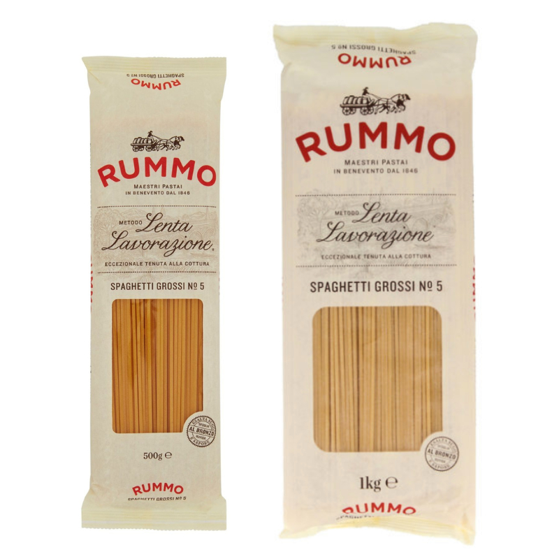 รุมโม สปาเก็ตตี้ กรอสซี่ เบอร์5 500ก , 1กก - Spaghetti pasta No. 5 ...