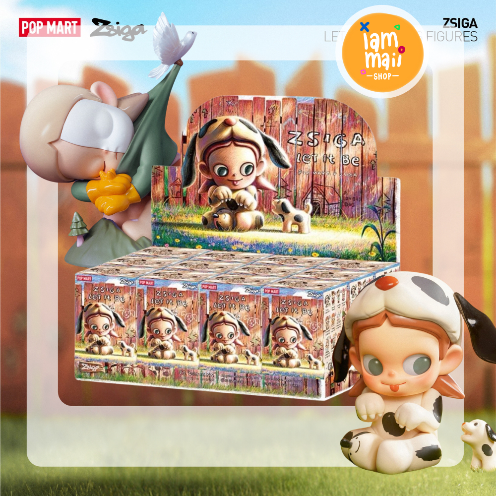 [ยกกล่อง] Zsiga Let It Be POPMART Zsiga V4 พร้อมส่ง | Shopee Thailand