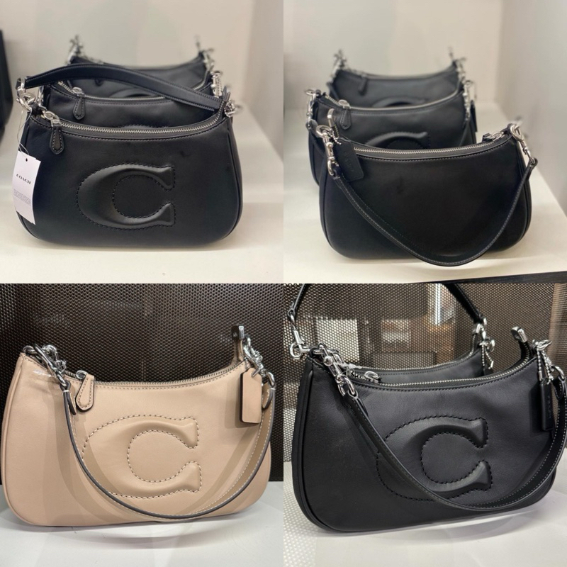 COACH CA548 Teri Shoulder Bag In Signature Canvas มี2สี | Shopee Thailand