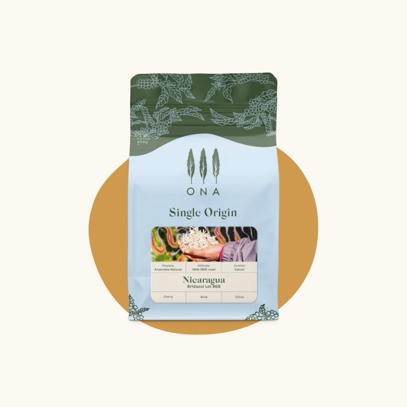 ONA COFFEE - Nicaragua Bridazul Lot 868 Catuai Anaerobic Natural ...