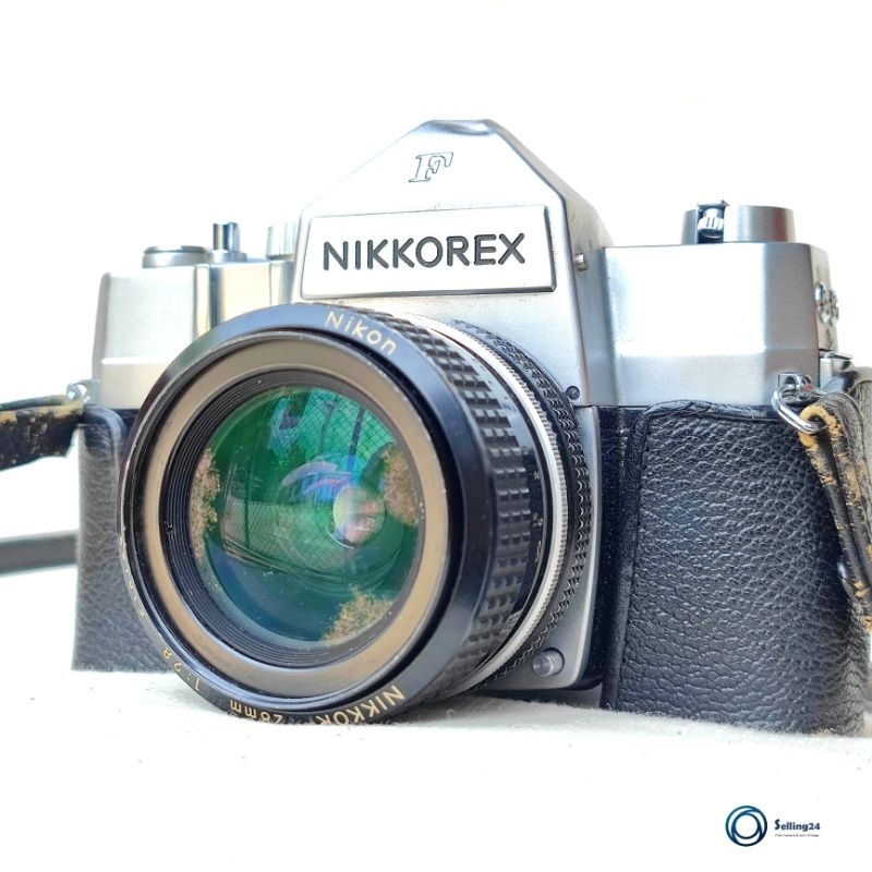 กล้องฟิล์ม Nikon Nikkorex F Chrome 35mm Camera Nikon F Mount เลนส์ ...