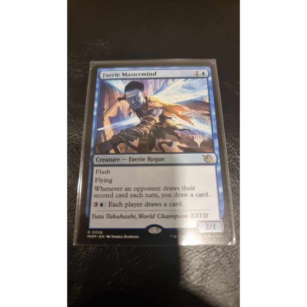 Faerie Mastermind การ์ด Magic The Gathering ของแท้ รุ่น Promo Pack ...