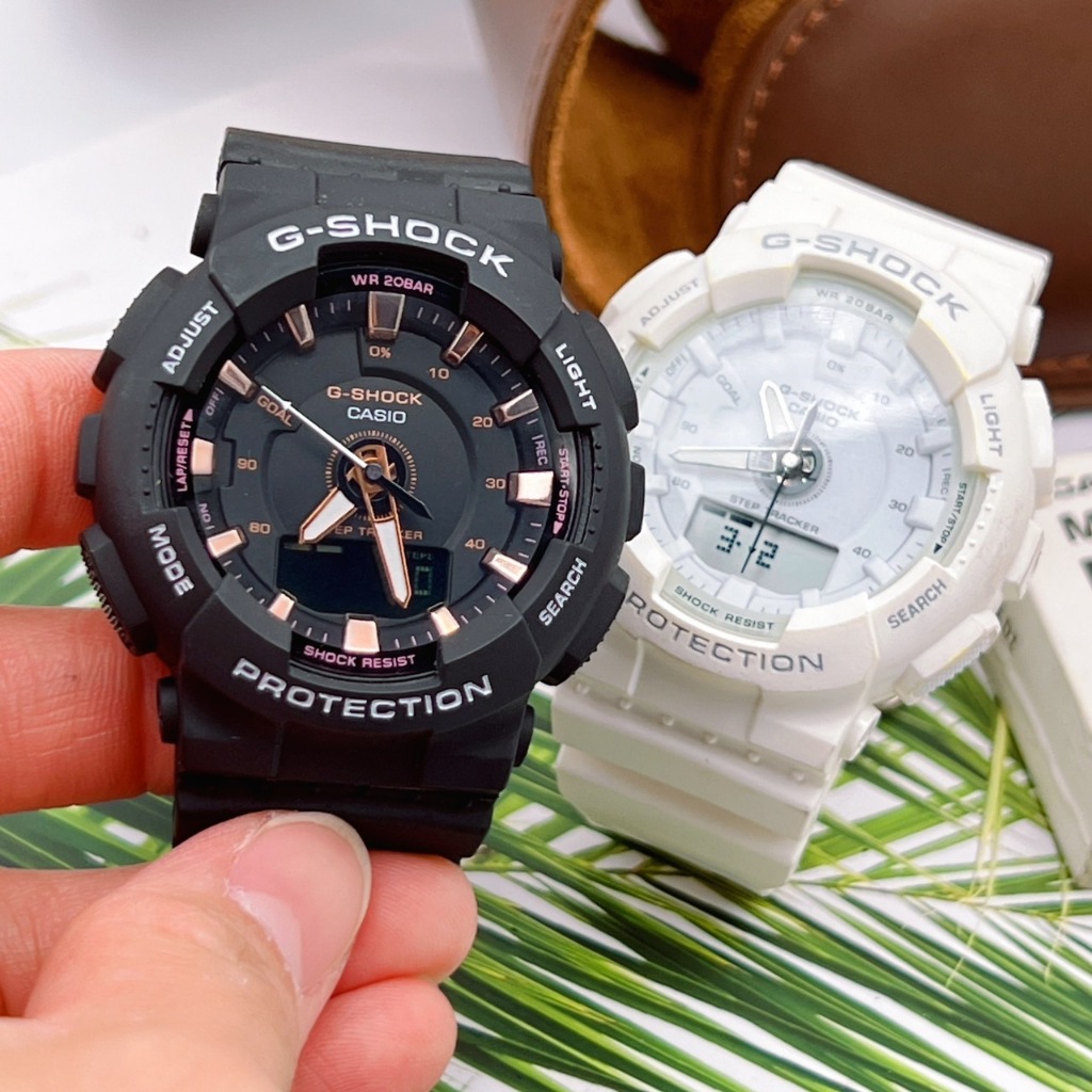 G นาฬิกาข้อมือดิจิตอล UNISEX รุ่น GBA-200-8A สายนาฬิกา ยางเรซิน ขนาด 45 ...