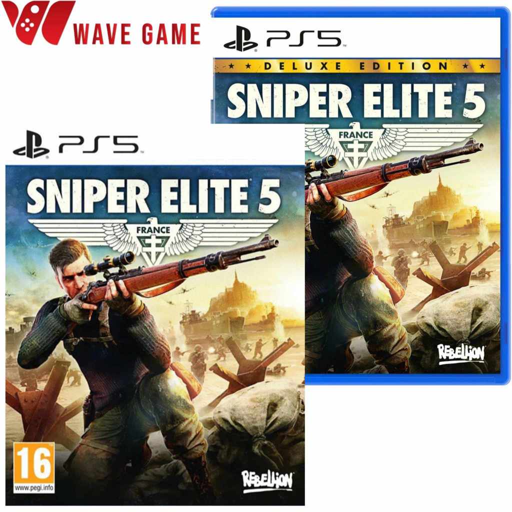 ps5 sniper elite 5 / sniper elite 5 deluxe edition ( english zone 2 ...