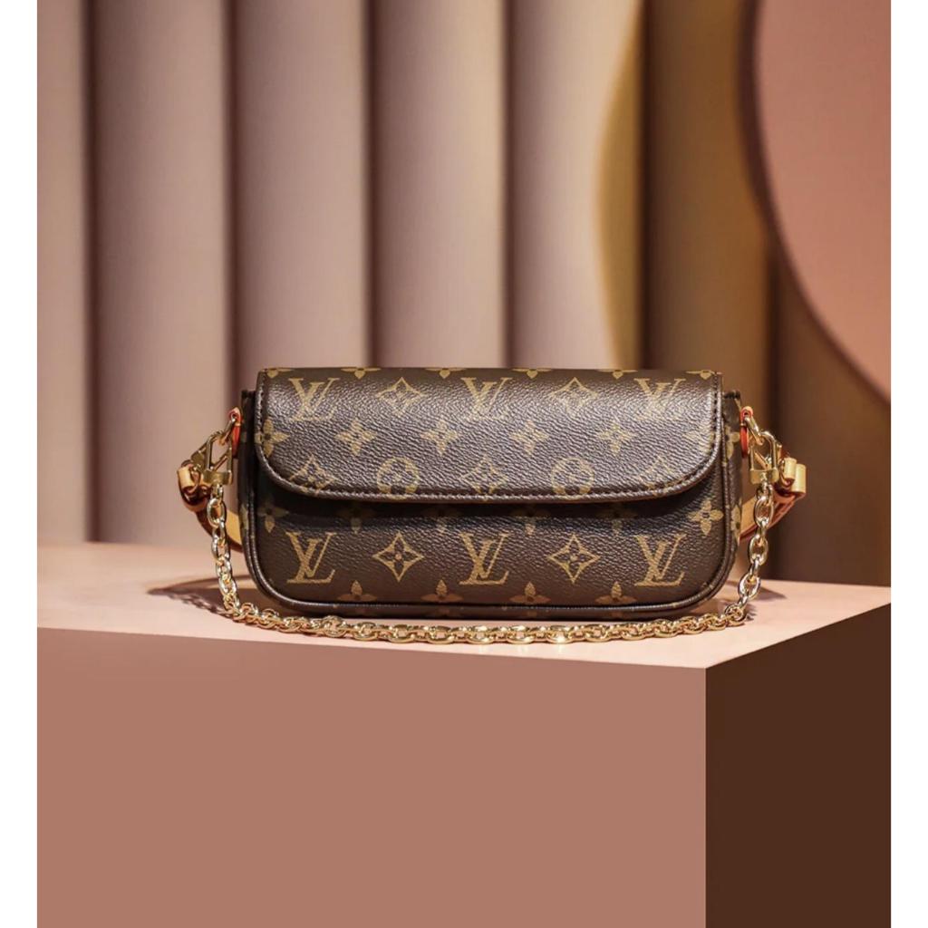 Louis Vuitton/LV Wallet on Chain Ivy กระเป๋าไขว้ไหล่ข้างหนึ่ง | Shopee ...