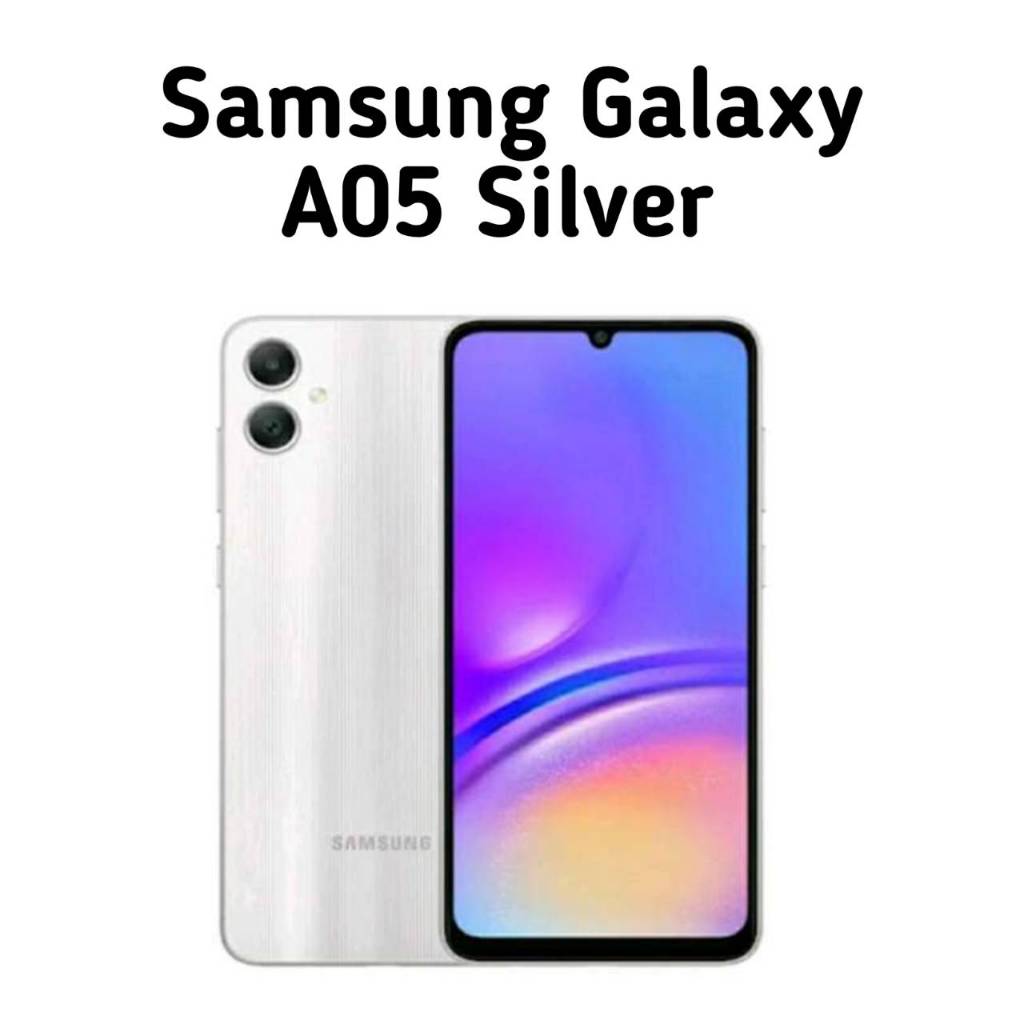 SAMSUNG A05 (4+64,A055FZSDTHL) Silver4/64 มือถือ ซัมซุง (ram4GB / rom64G) | Shopee Thailand