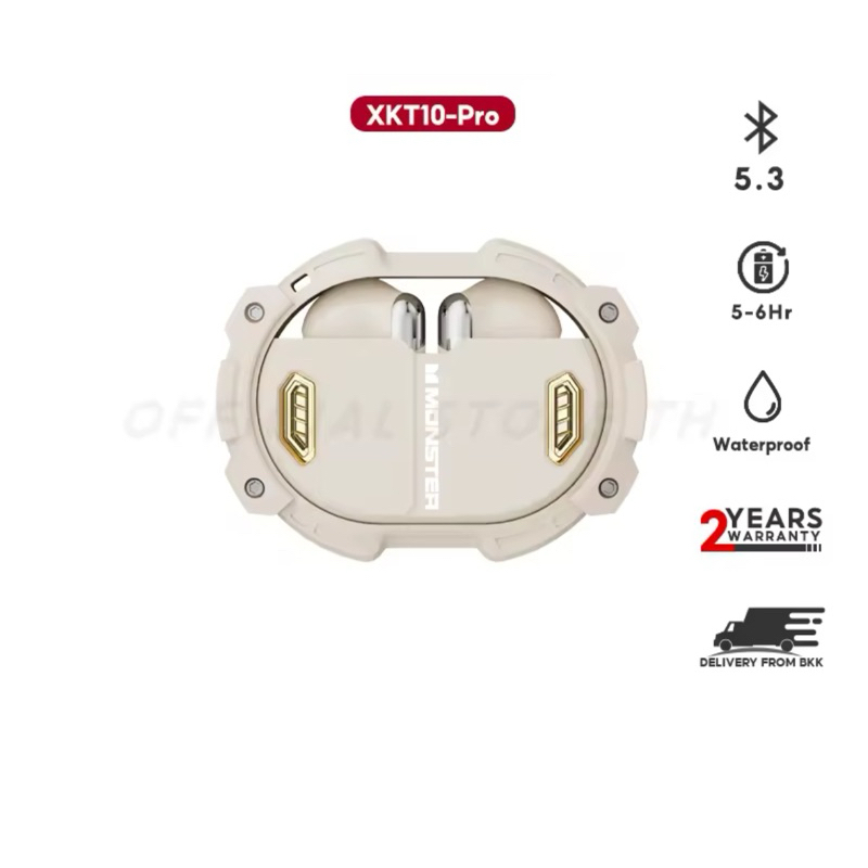 หูฟังไร้สาย Monster XKT10 Pro กันน้ำ ประกัน 2 ปี | Shopee Thailand
