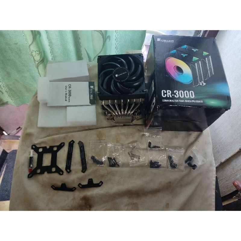 Cpu Cooler JONSBO CR3000 ไม่มีไฟ กล่องมีรอยเล็กน้อย | Shopee Thailand